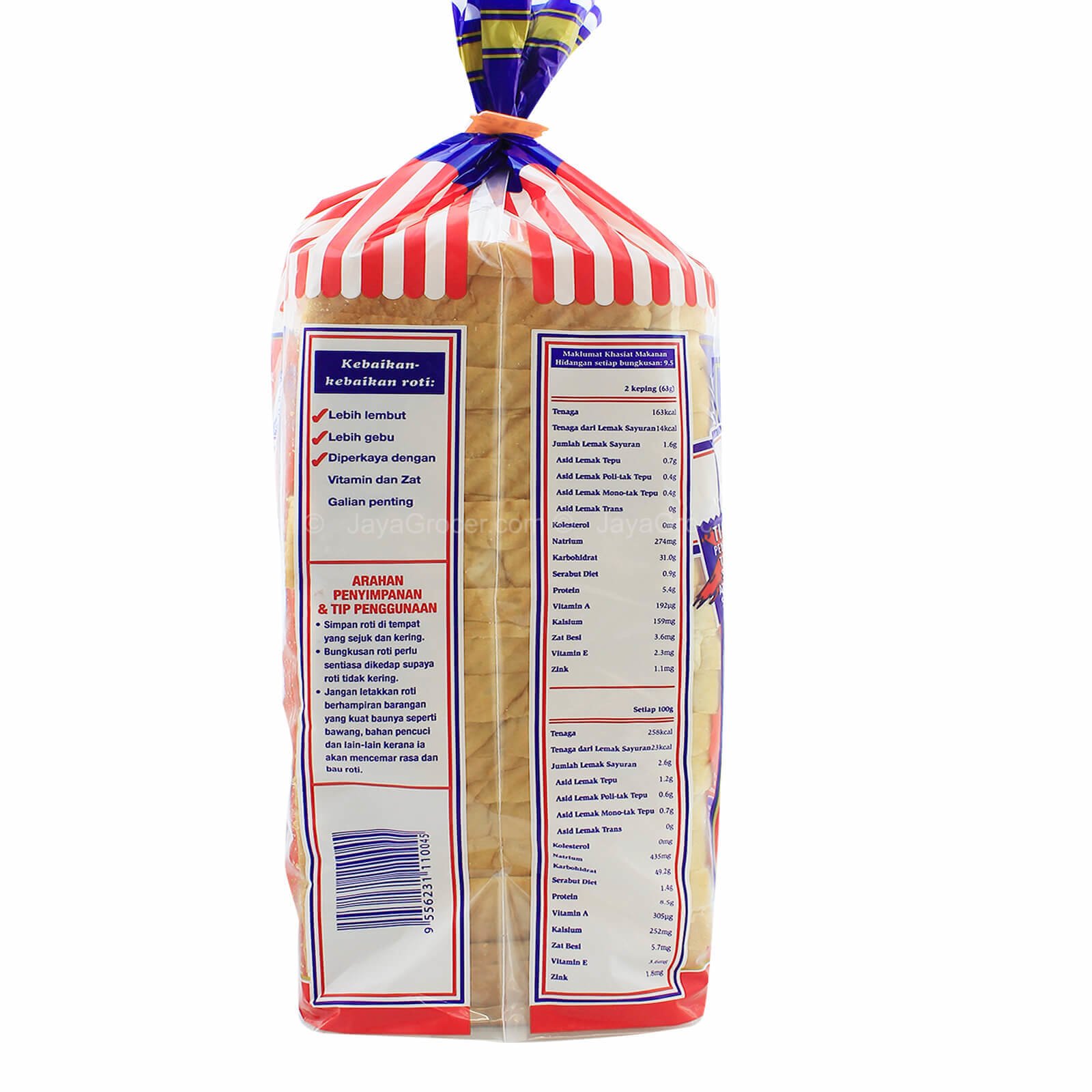 Shop n Go. Gardenia Original Classic Jumbo White Bread